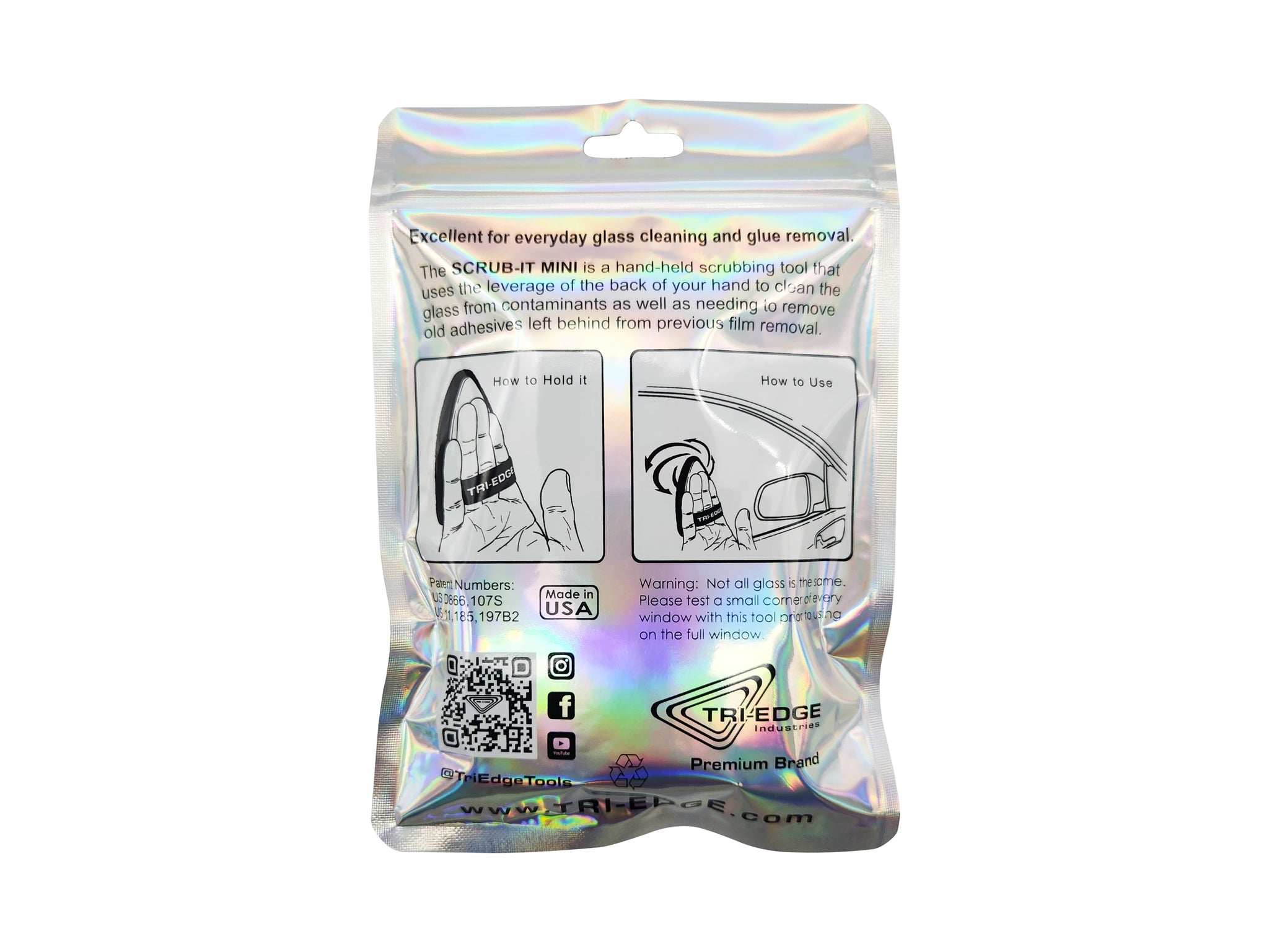 Tri-Edge MINI Scrub-It Window Prep Tool